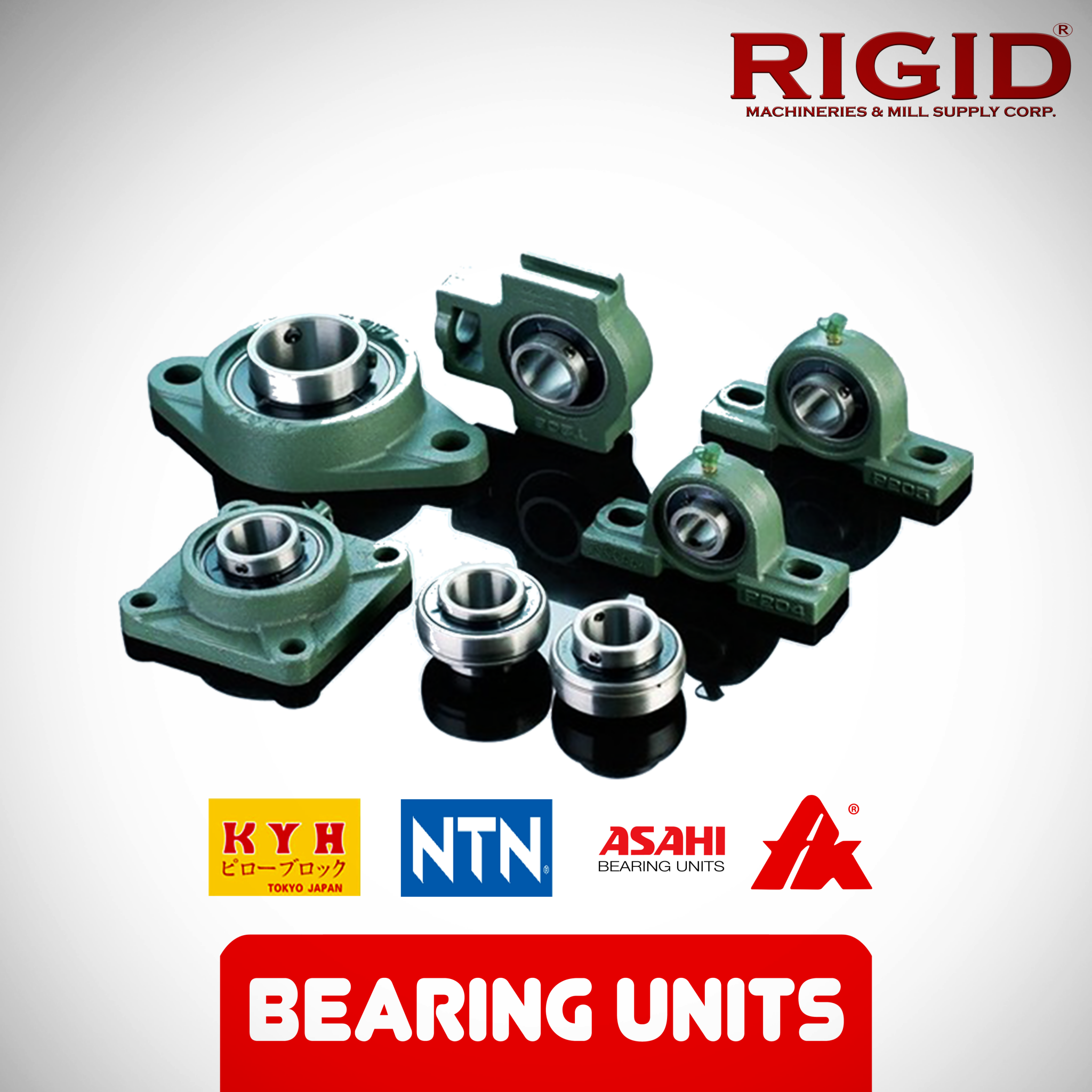 Bearing Units | Rigid Machineries and Mill Supply Corp.
